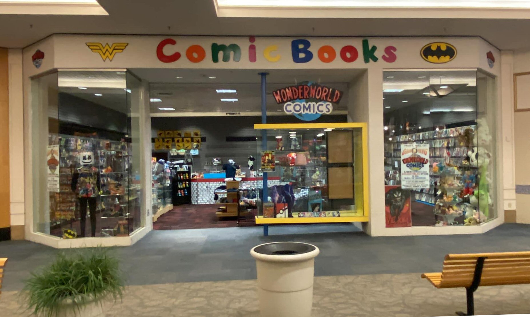 Wonderworld’s Store in the Mall of Monroe | WonderWorldComics